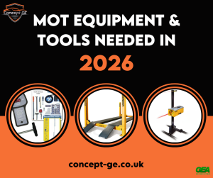 Needed MOT Equipment & Tools - 2026 - GEA - Garage Equipment Association